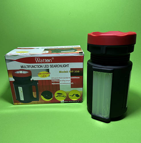 Переносной аккумуляторный фонарь WATTON WT-350 с power bank (ID#1775022656), цена: 700 ₴, купить ...