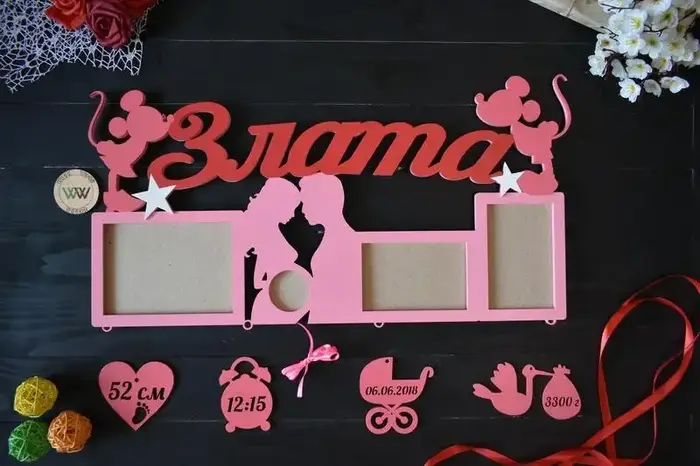 Купити Мітриця Мікі Маус з дерева ціна 635 ₴ Prom Ua Id 1775142422