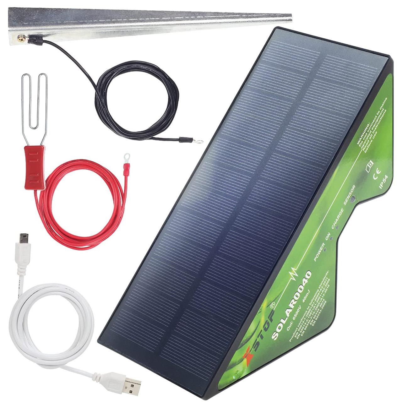 Электрический Забор на Солнечной Энергии Energiser X-Stop 0040 Б.у ...