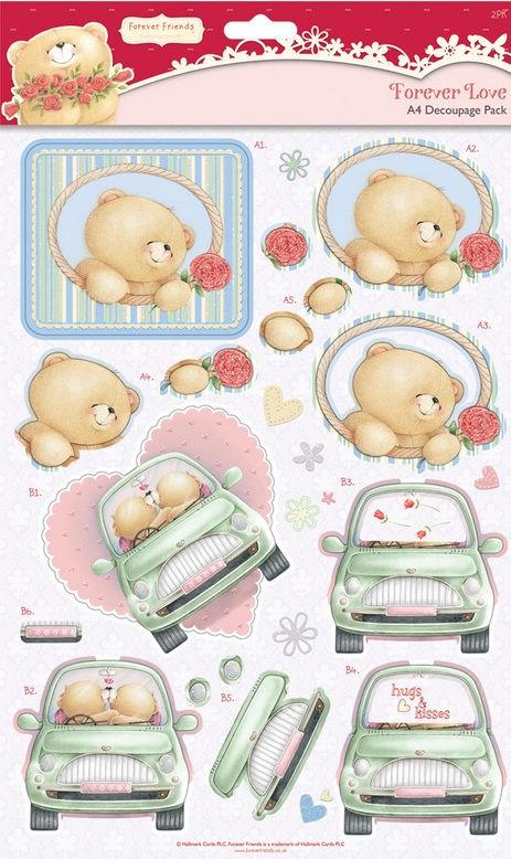 Набор Высечек Из Бумаги Docrafts А4 2шт С Любовью FFS169037 — Купить ...