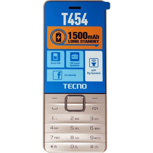 Мобильный телефон Tecno T454 Champagne Gold (4895180745980) (ID ...