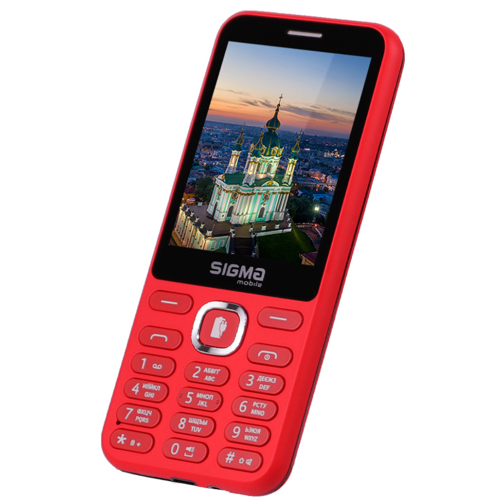Мобильный телефон Sigma X-style 31 Power Type-C Red (4827798855058) (ID ...