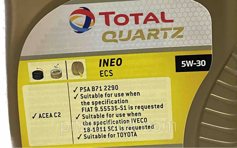 Total Quartz INEO ECS 5W-30,1L, 166252 / 213768, цена 338.13 грн — Prom ...