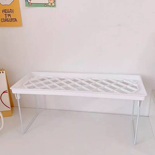 Купити Складана кухонна полиця підставка стелаж білий 34 5х13 8х15 см «trifle Store ціна