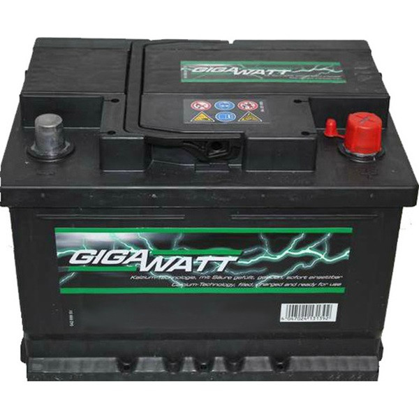 Автомобильный Аккумулятор Gigawatt 52Ah 470A R+ (0185755200) — Купить ...