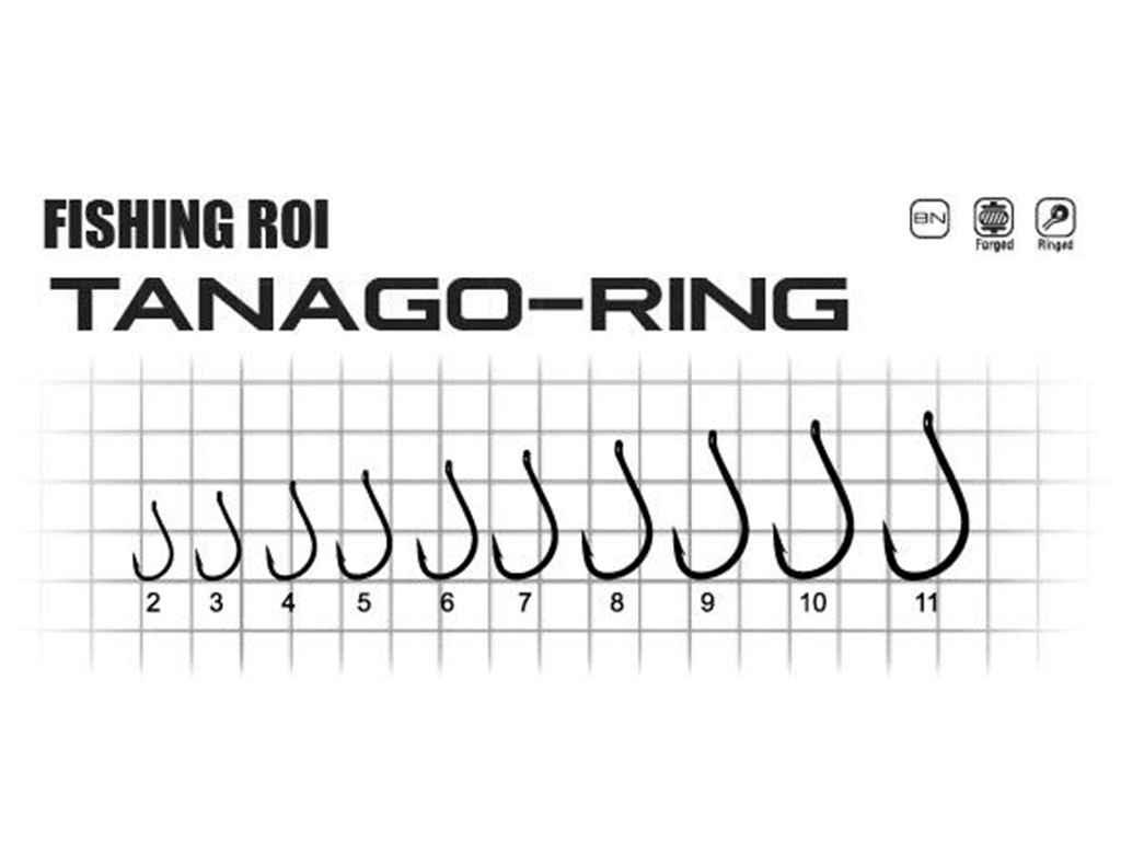Гачки Tanago-ring №11 (уп 10шт) 147-02-011 ТМ FISHING ROI "Lv" — Купить ...