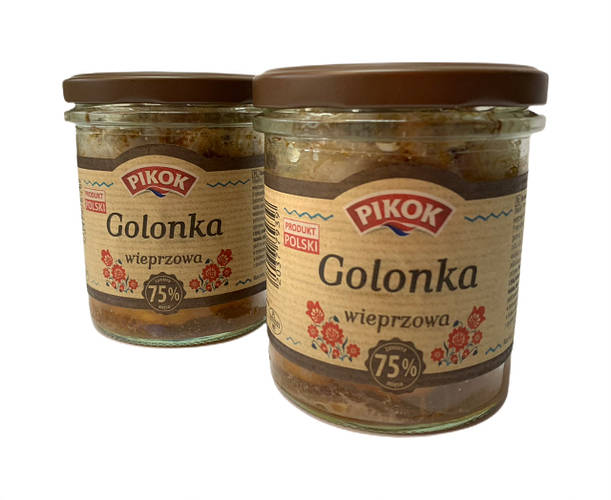 Консервированная тушенка Pikok Golonka wieprzowa 75% мяса 300 г, цена ...
