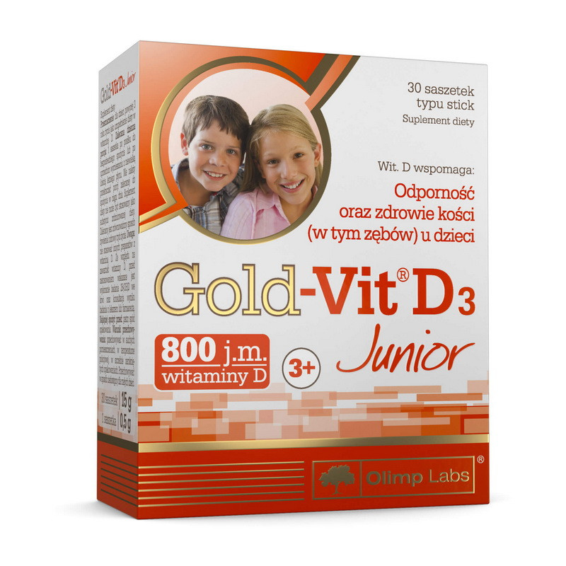 Вітамін D Olimp Gold-Vit D3 Junior 800 Iu 30 Пак. — Купить Недорого на ...