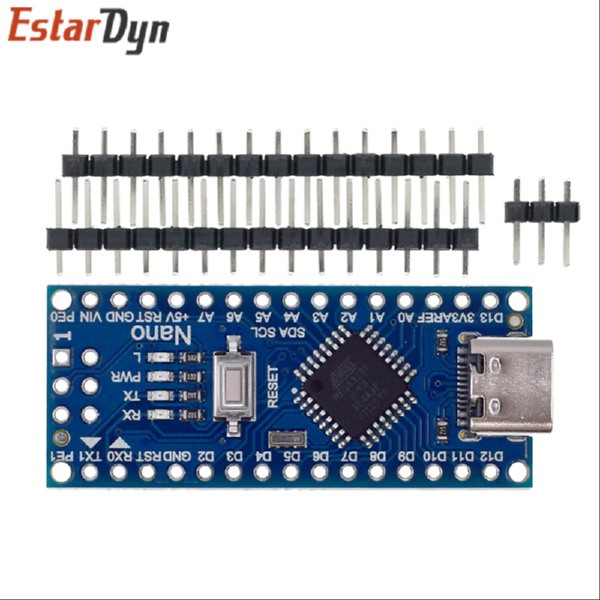 Купить Arduino Nano V3 0 Atmega328p Ch340 Type C Blue цена 198 86