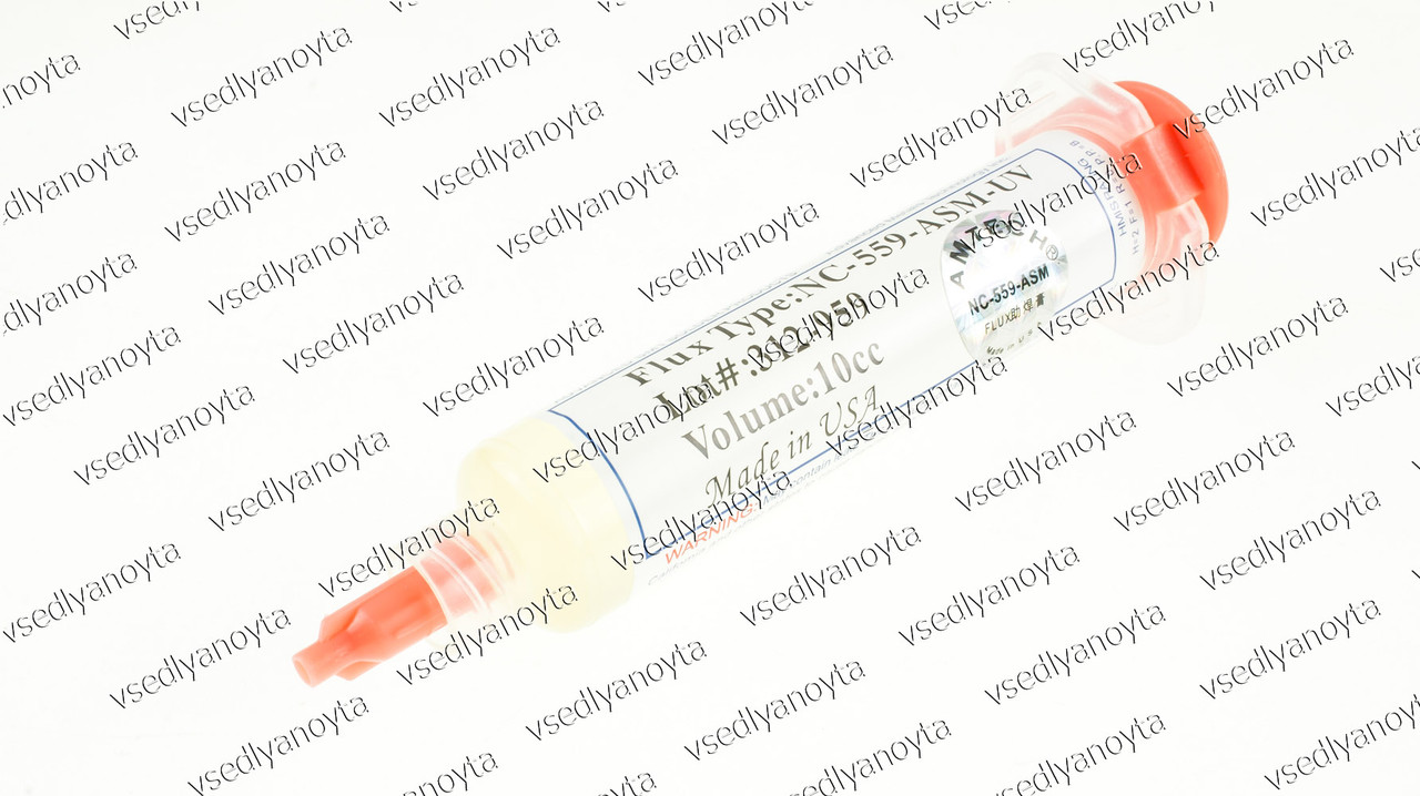 Флюс Amtech NC-559-ASM, 10мл, REL0, в шприце (China), цена 216 грн ...