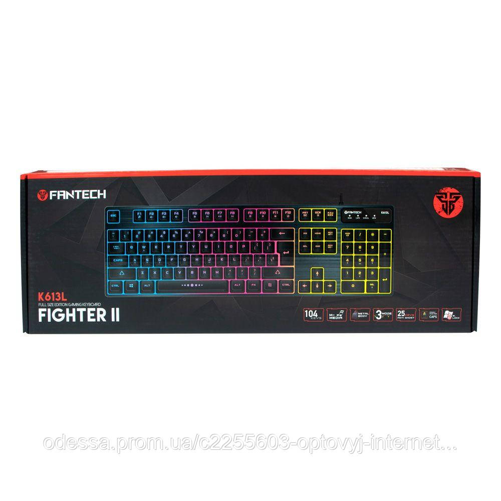 Купить Клавиатура игровая Fantech FIGHTER II K613L, цена 714 ₴ — Prom ...