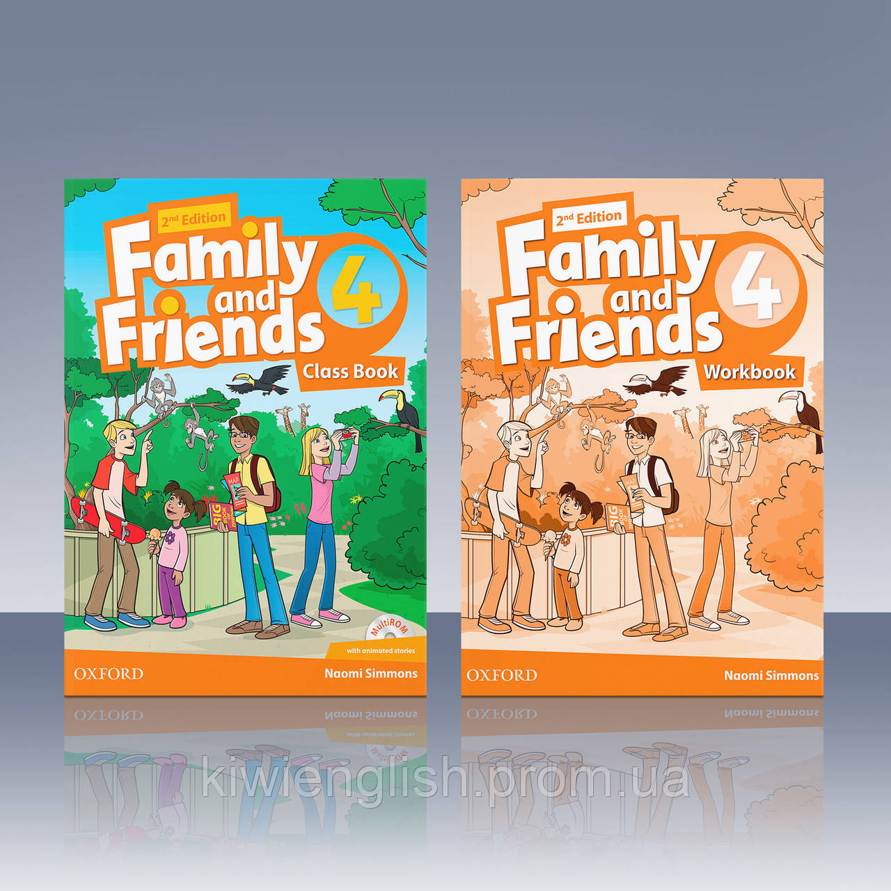 Family And Friends 2nd Edition 4 Комплект Class Book + Workbook ...