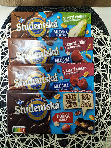Купити Шоколад Studentska Студентська 170 г, ціна 60 ₴ - Prom.ua (ID ...