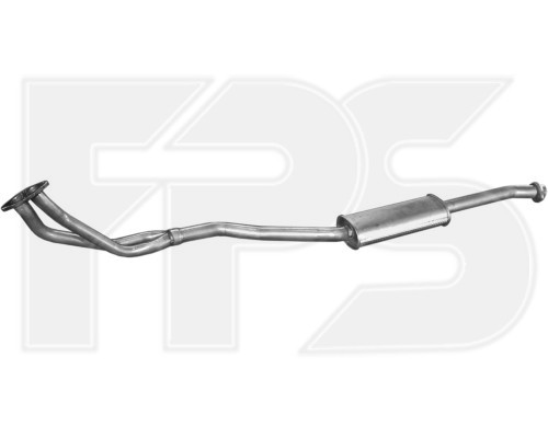 Купить Глушник середній (резонатор) BMW 3 (E36) 90-99 (316i / 318i ...
