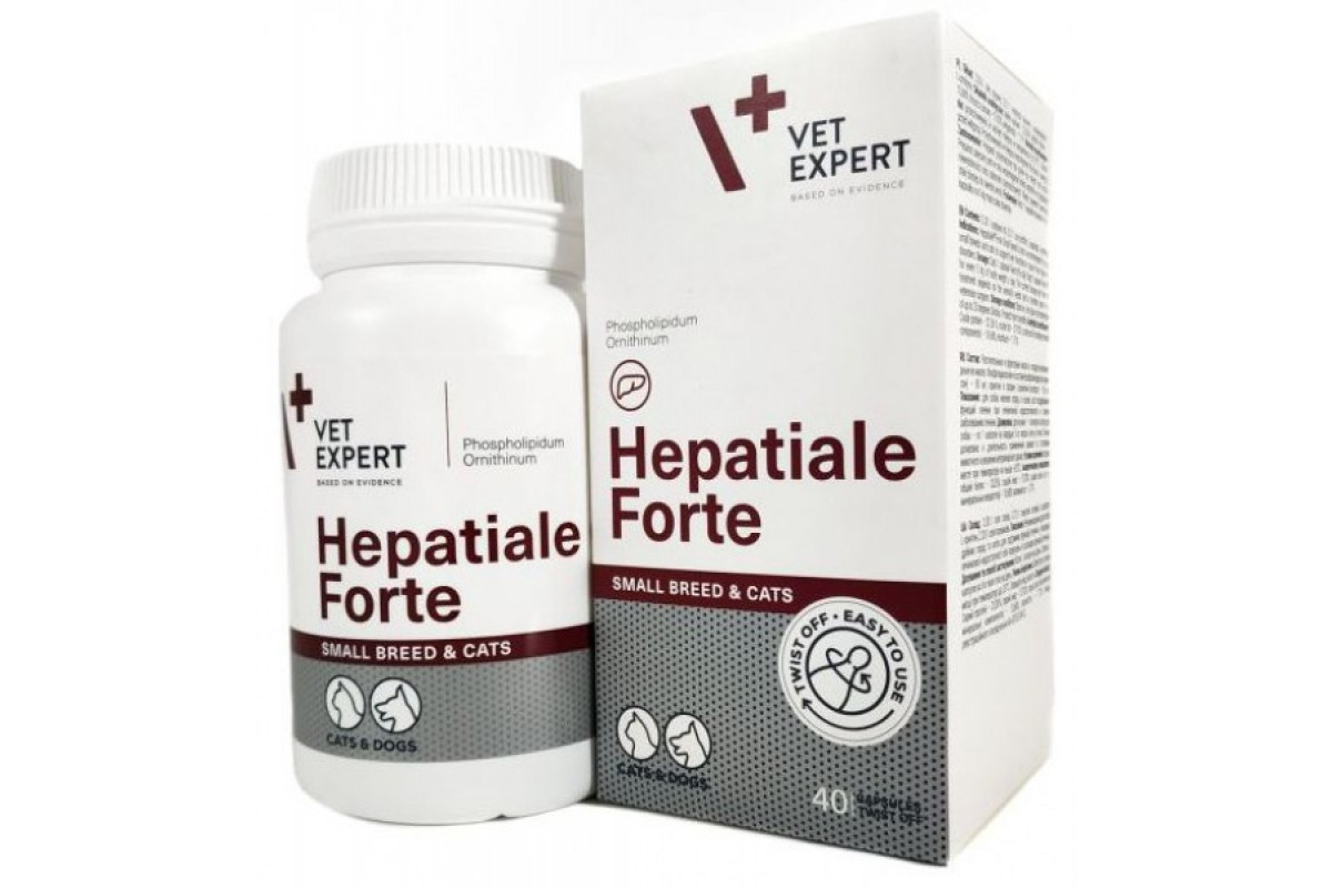 VetExpert Hepatiale Forte Small breed & cats відновлення функцій ...