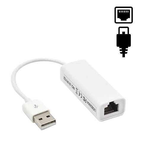 Сетевой кабель переходник адаптер LAN USB для цифровых Т2 и спутниковых ...
