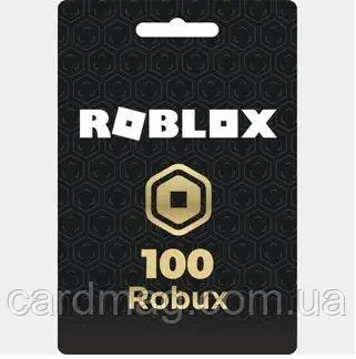 Roblox Gift Card: 100 Robux, цена 100 грн — Prom.ua (ID#1776388650)