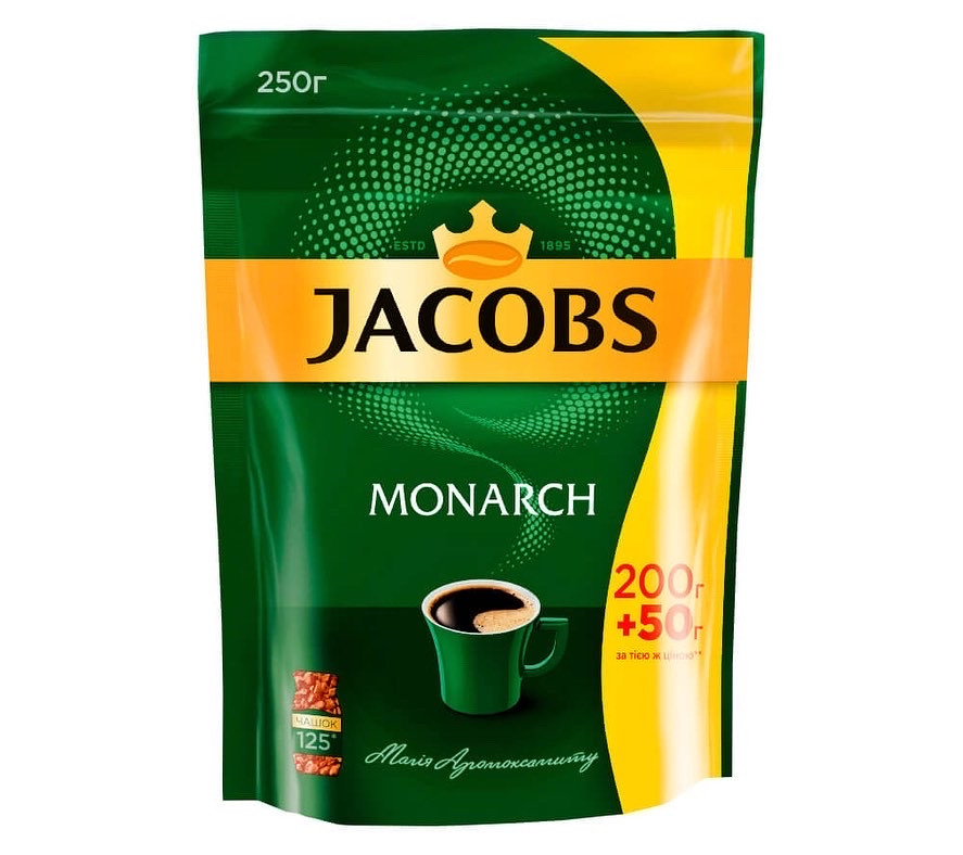 Кава Jacobs 250 g, цена 188 грн — Prom.ua (ID#1776404455)