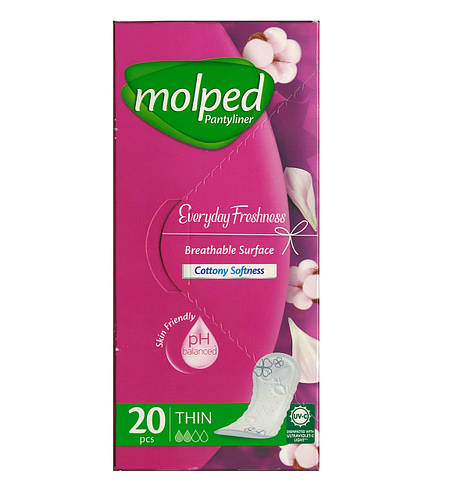 Купити Molped Daily прокладки щоденні 20 шт Sveryday Freshness, ціна 35 ...