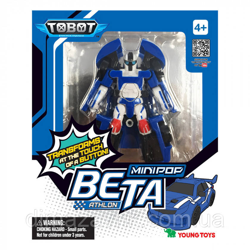 Игрушка Трансформер Тобот Атлон Мини Бета 10см TOBOT ATLON Mini Beta ...