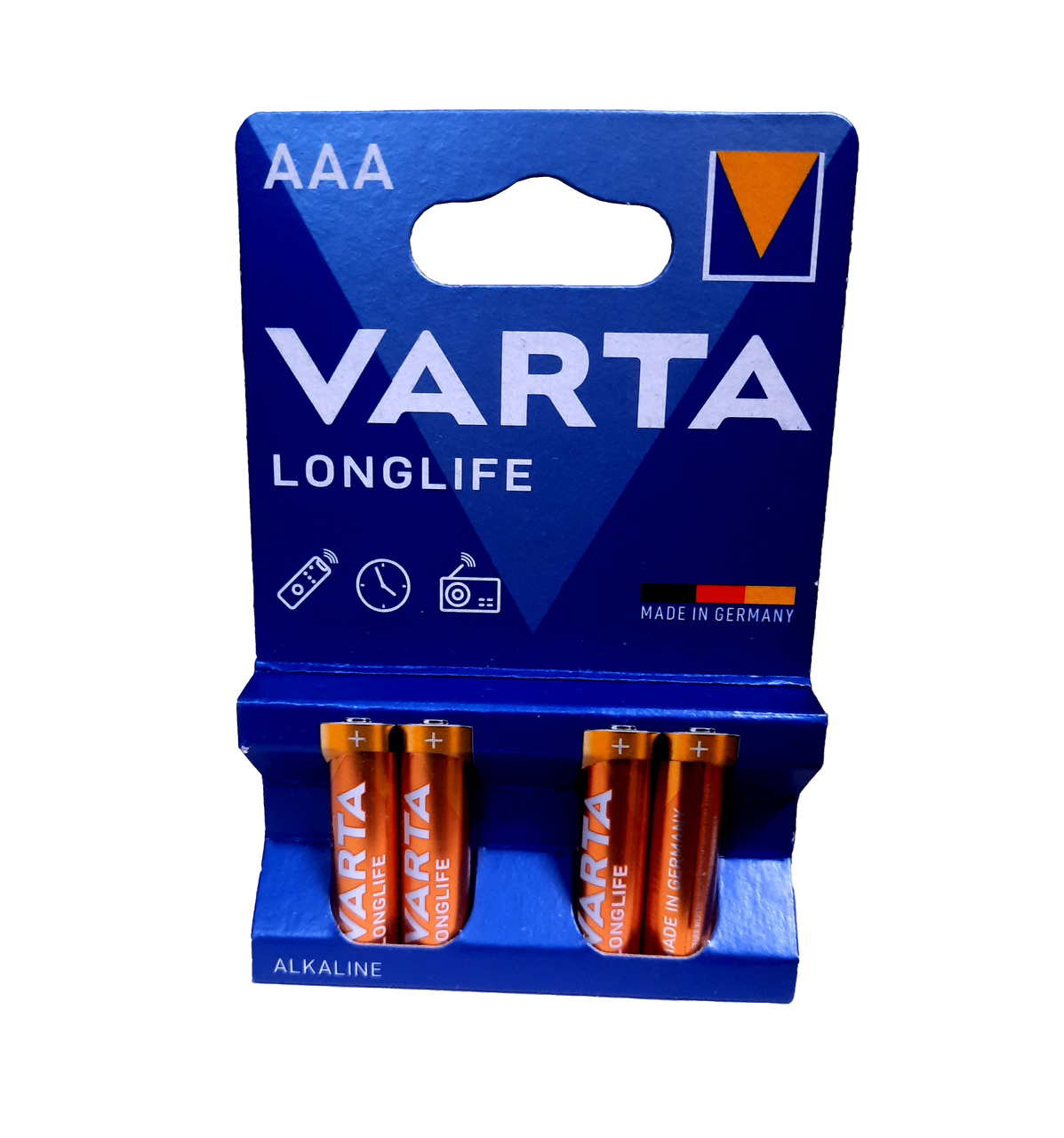 Батарейка Щелочная Varta Longlife AAA BLI 4 (4шт.) — Купить Недорого на ...