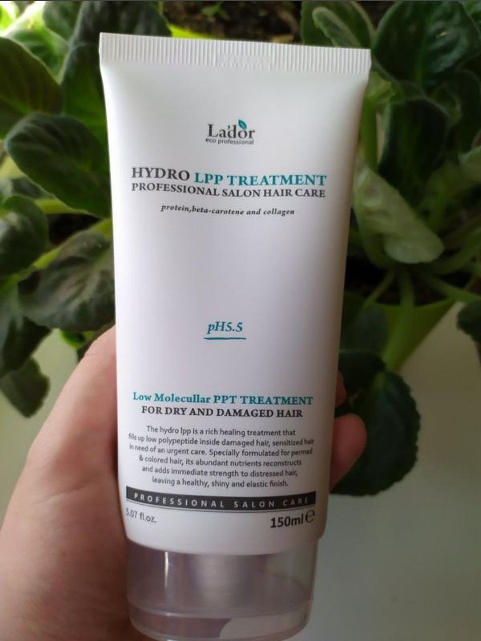 Екстра-відновлююча Маска для Пошкодженого Волосся Lador Hydro Lpp Treatment La'dor — Купить ...