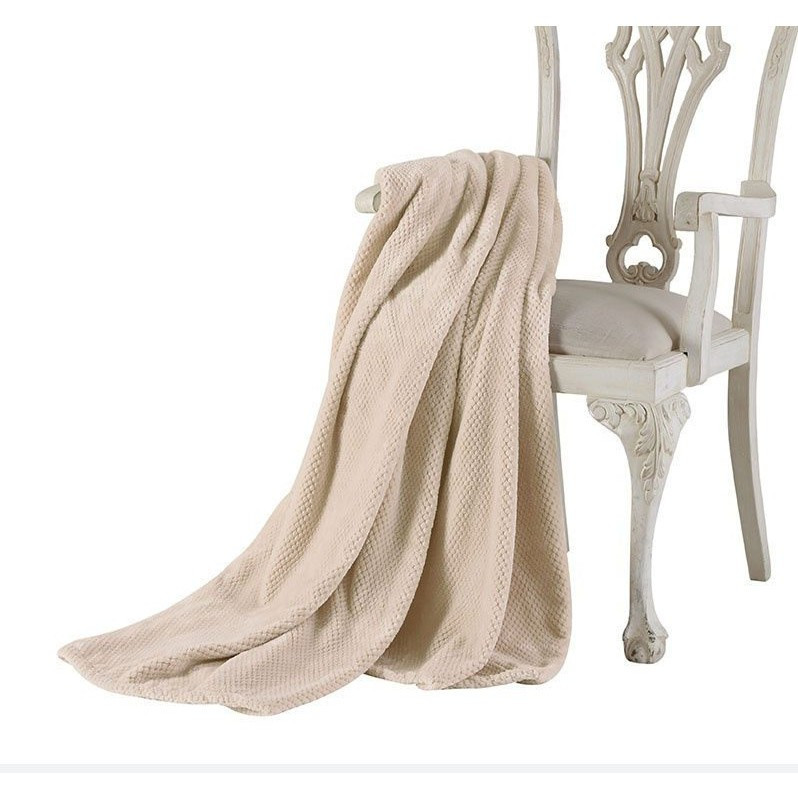 Плед Tivolyo Home Favo Soft Bej Флис 160*220 — Купить Недорого на Bigl ...