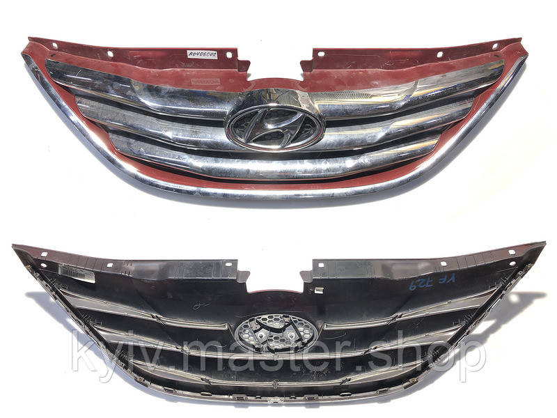 Б/У Решетка радиатора хром Америка 12- 863503S000 HYUNDAI Sonata YF 09 ...