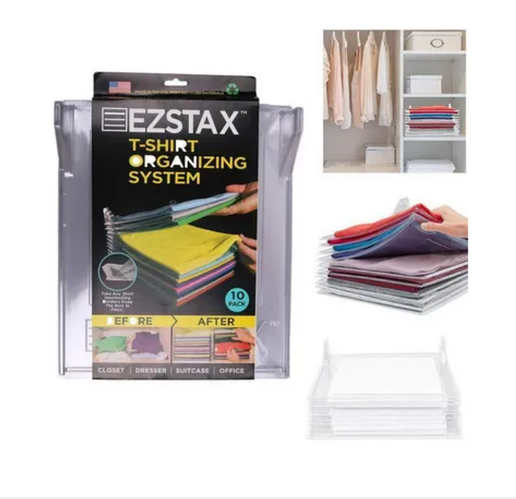 Органайзер для зберігання одягу EZSTAX 10 штук в комплекті (ID#1438867898), цена: 149 ₴, купить ...