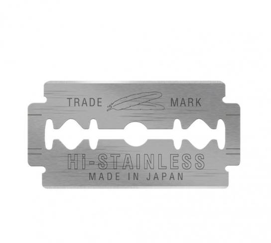 Купить Лезвия для Т-образной бритвы Feather Hi-Stainless Edge Blades ...