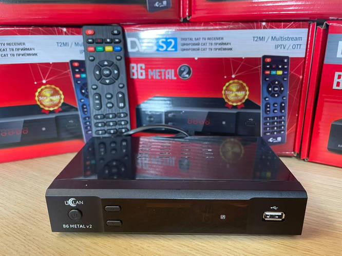Купити Супутниковий ресивер UCLAN B6 METAL v2 U2C S2/T2MI-мультистрім, ціна 620 грн - Prom.ua ...