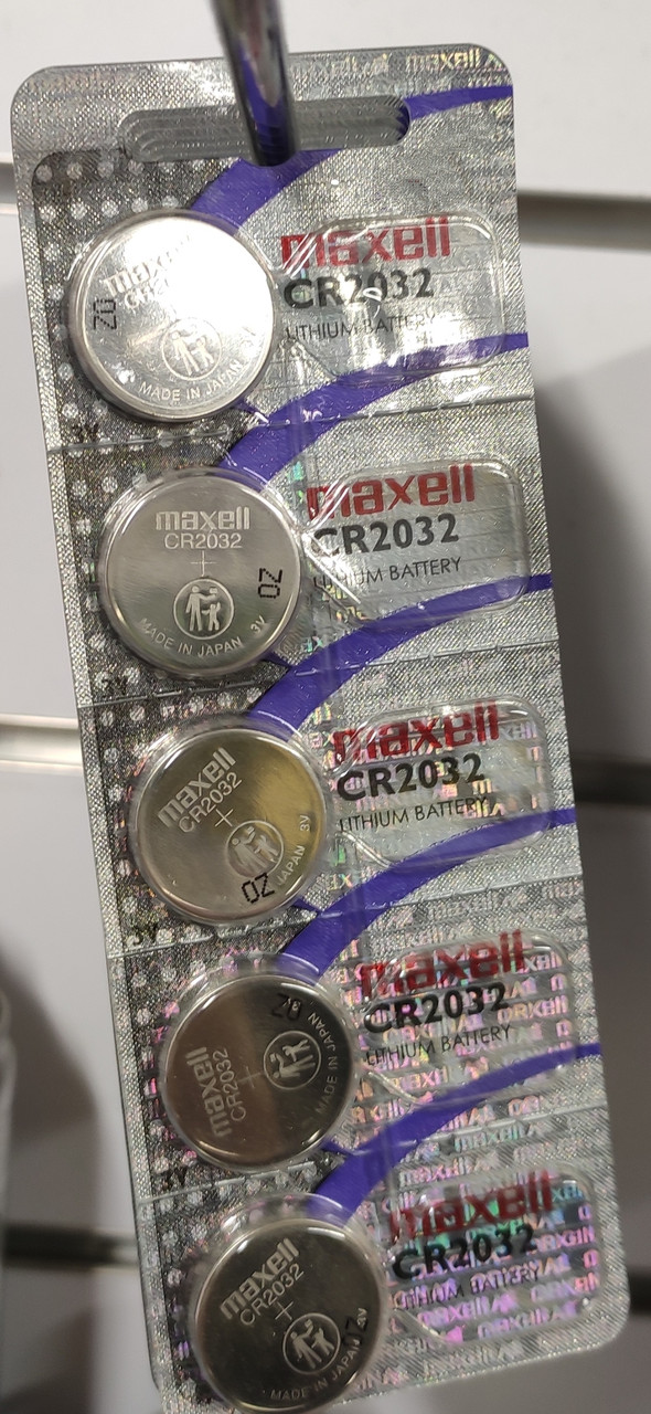 Батарейка CR 2032 3V Maxell (5 шт упаковка) (ID#1776783178), цена: 113. ...