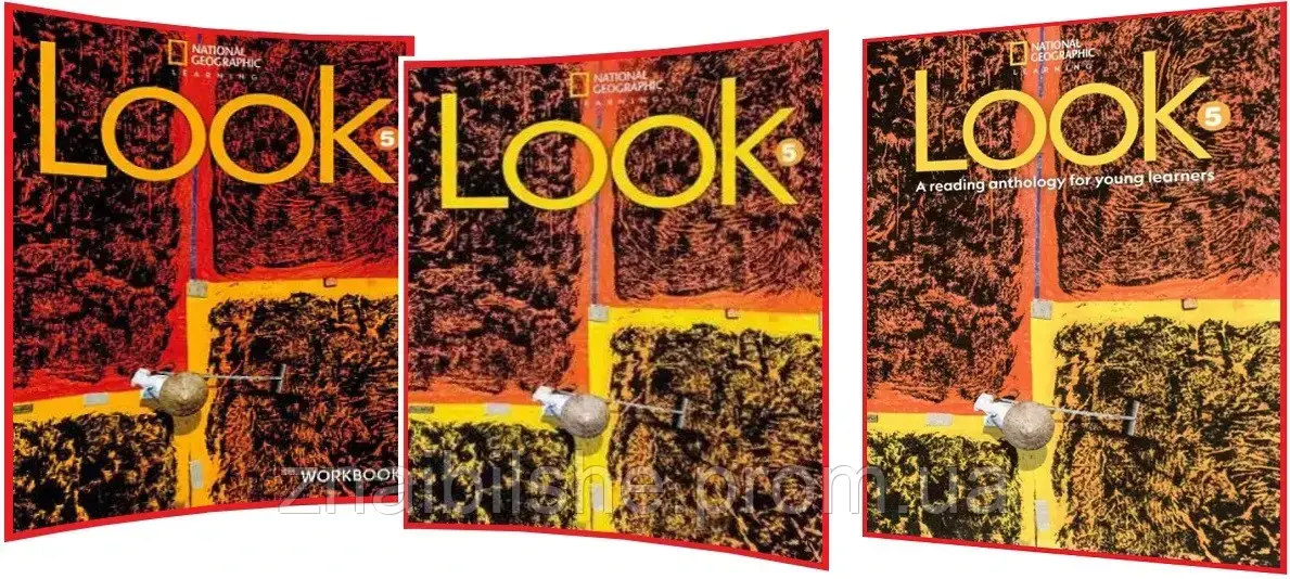 Look 5 Student's Book + Workbook + Reading Anthology (Підручник + зошит ...