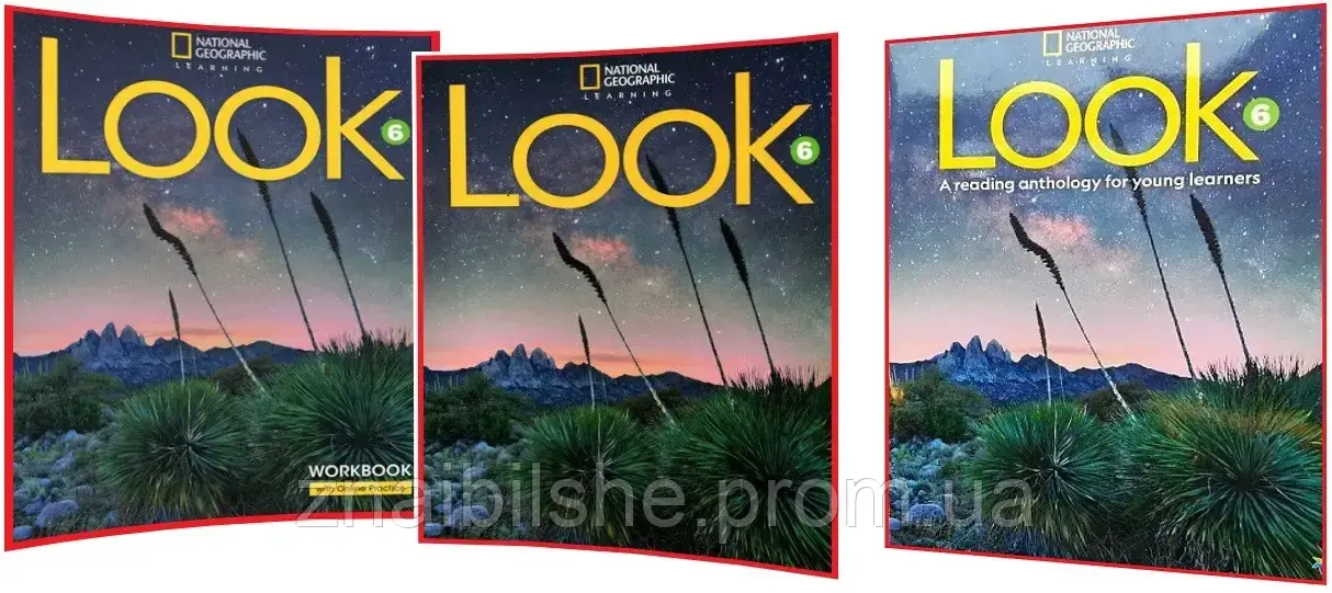 Купить Look 6 Student's Book + Workbook + Reading Anthology (Підручник ...