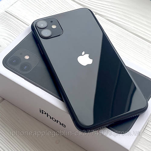 Смартфон IPhone 11 128 gb Black neverlock Apple (ID#1776823174), цена ...