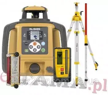 TOPCON RL-SV2S NIWELATOR LASEROWY ROTACYJNY + STATYW SJJ32 + ŁATA LS-24 ...
