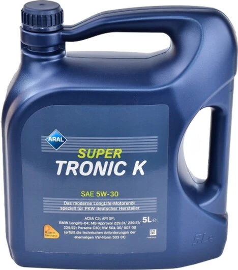 Aral 5W-30 Super Tronic Long Life3 5L Масло моторное: продажа, цена в ...