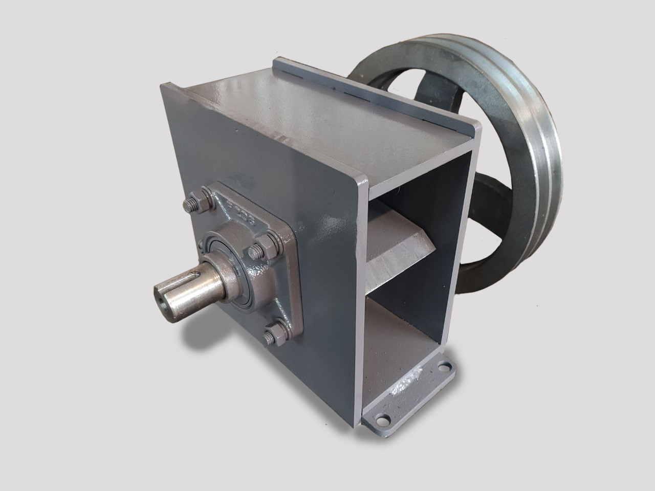 Измельчитель веток одновальный Р-50 мини со шкивом 2в1. Универсальный ...