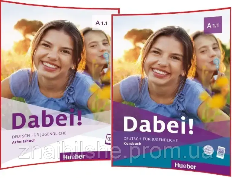 Купить Dabei! A1.1 Kursbuch + Arbeitsbuch (Підручник + зошит), цена 580 ...