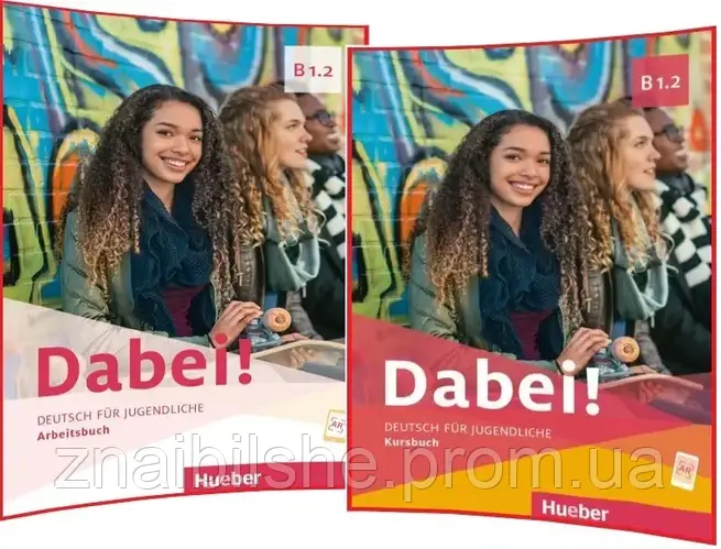 Купить Dabei! B1.2 Kursbuch + Arbeitsbuch (Підручник + зошит), цена 580 ...