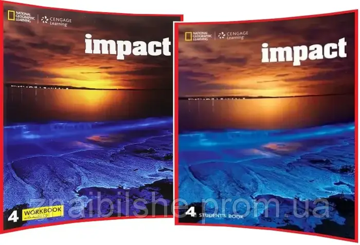 Купити Impact 4 Student's Book + Workbook (Підручник + зошит), ціна ...