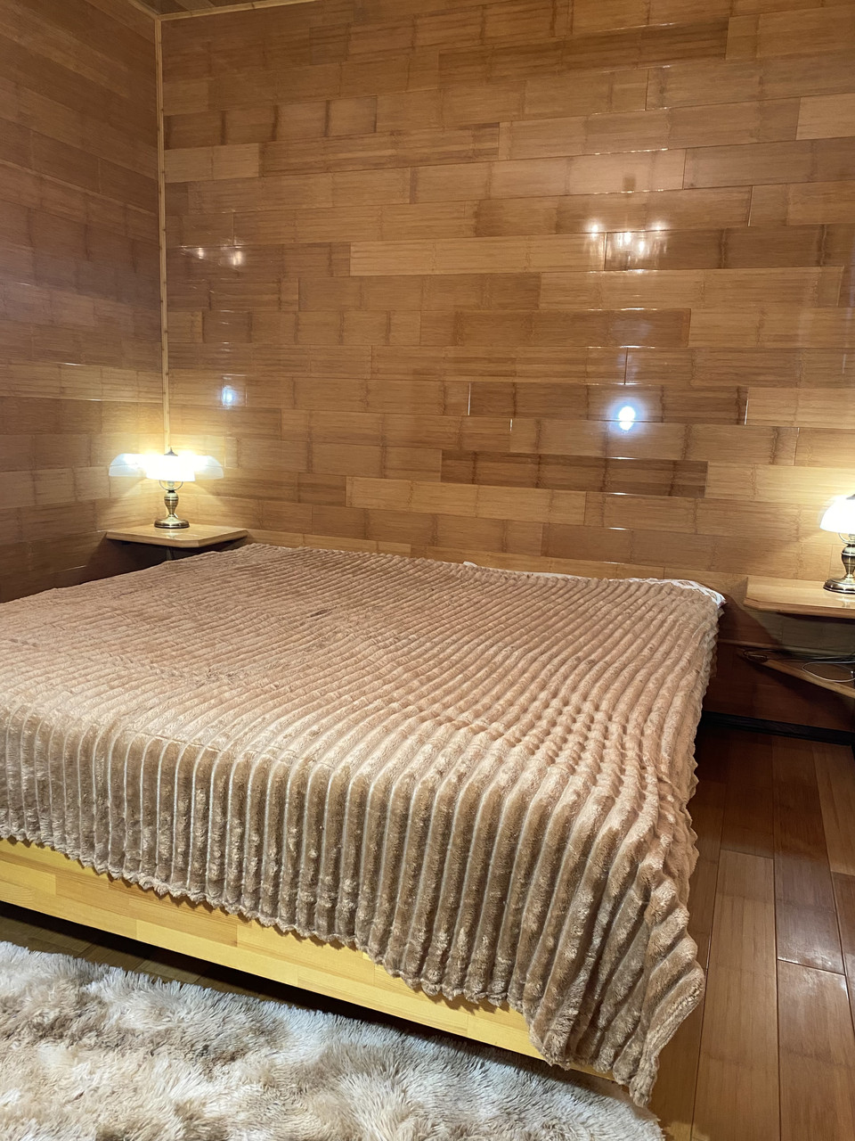 Велюровий плед шарпей "широка смужка" 200х220: продаж, ціна у ...