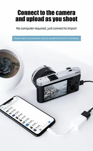 Переходник-адаптер iPhone/iPad c Lightning to USB3.0, лайтинг на юсб ...