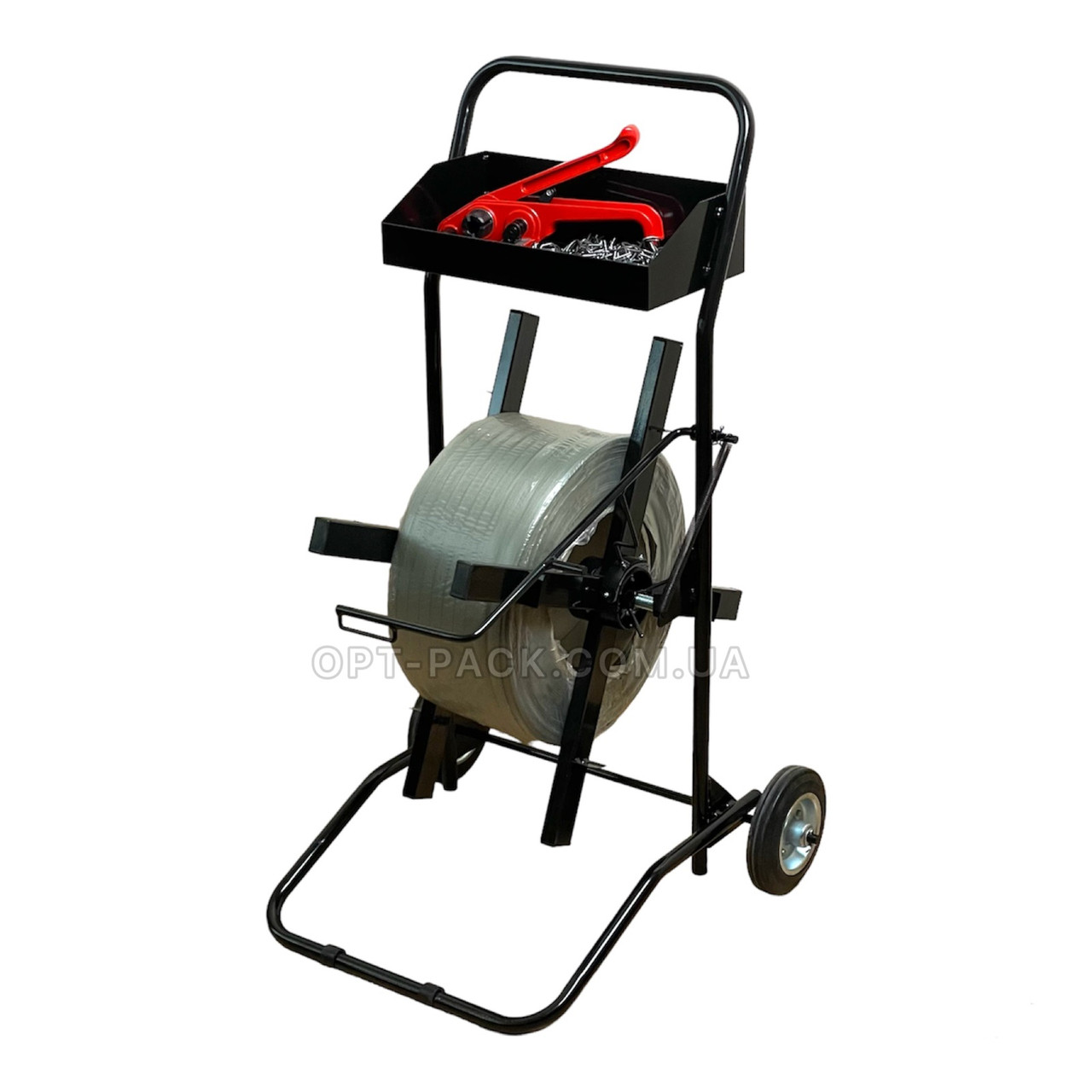 Візок-розмотувач для ПП та ПЕТ стрічки — купити | Opt-pack