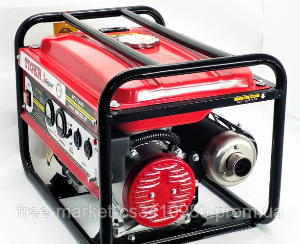 Купить Бензиновый генератор Tiger EC 3500 АS 2.7 кВт, цена 11210 грн ...