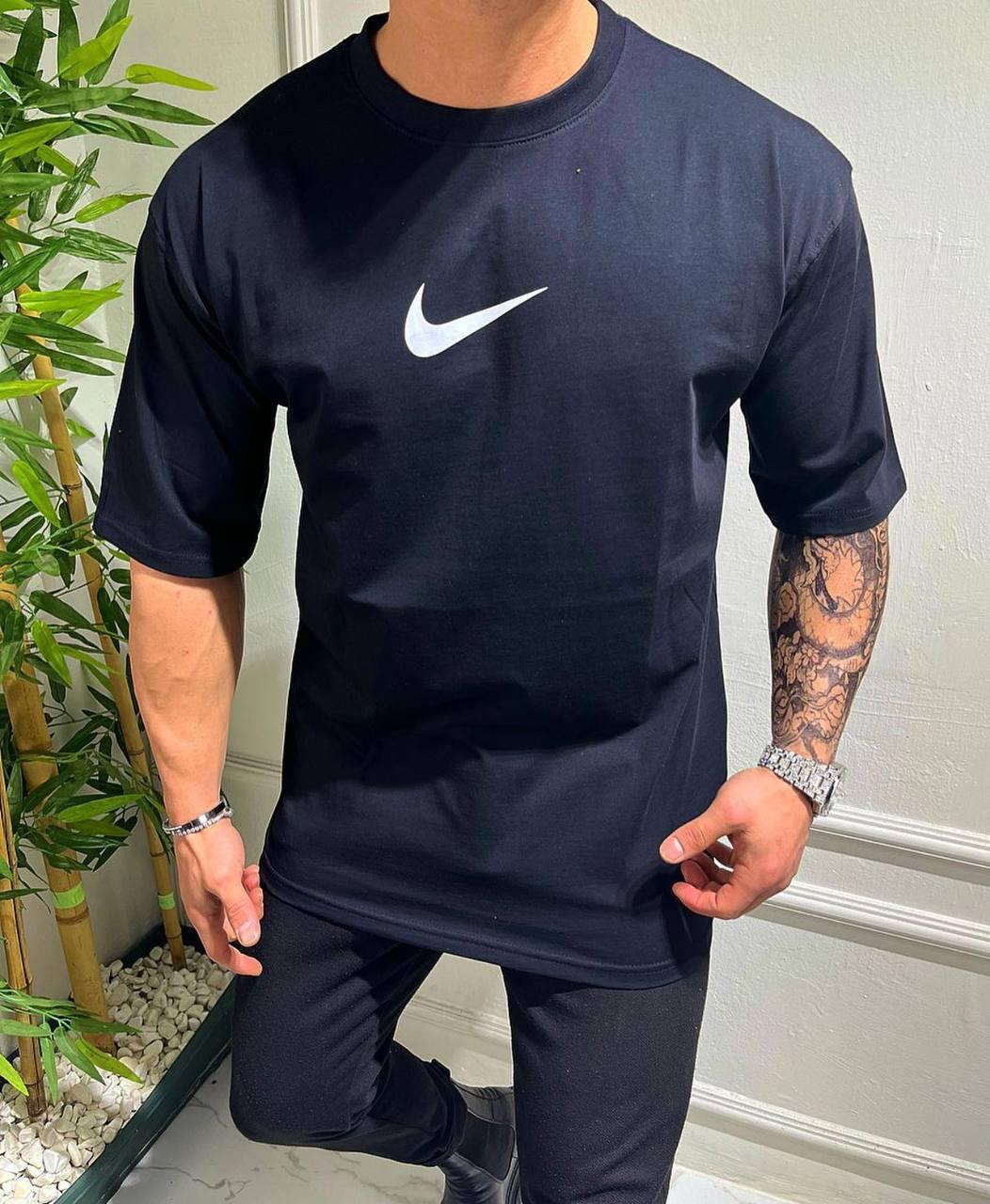 Футболка мужская Nike (найк) черная, цена 450 грн — Prom.ua (ID#1778630392)