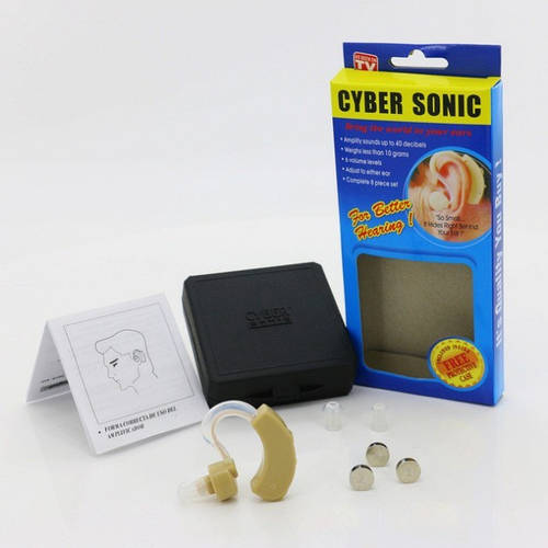 Купить Слуховой аппарат CyberSonic усилитель слуха + 3 батарейки ip2355 ...
