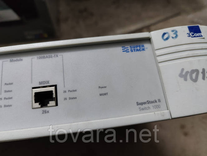 Купити Комутатор 3com SuperStack II Switch 1000 24-port No 231301, ціна ...
