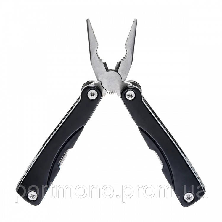 Плоскогубцы мультитул инструмент с насадками Mine 10,5х5 см Черный (hub ...