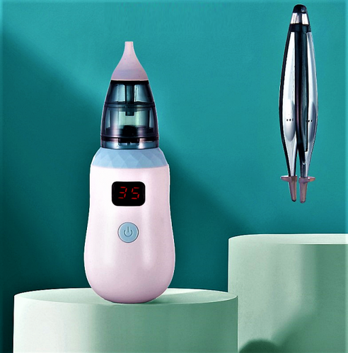 Детский аспиратор для носа Vancocon VA-162. Соплеотсос с LED экраном и ...